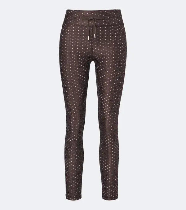 The Upside Poet Printed Cropped Leggings
