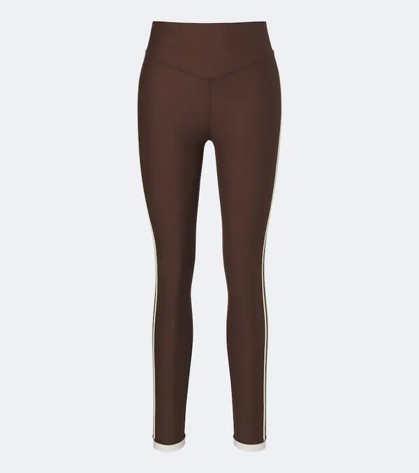 The Upside Daytona Cropped Leggings - Brown