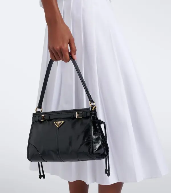 Prada Bonnie Small Leather Shoulder Bag