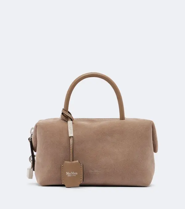Max Mara Mini Suede Top-handle Bag