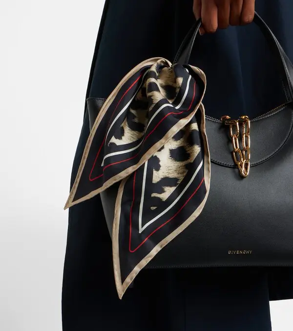 Givenchy Leopard-print Silk Scarf