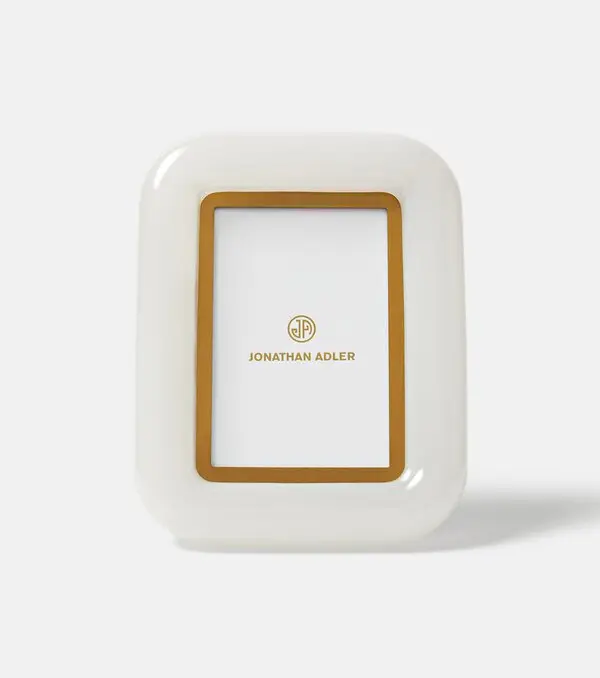 Jonathan Adler Como Picture Frame - White