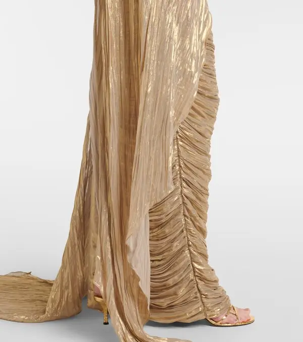 MARMAR HALIM Ruched Bustier Gown