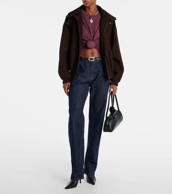 Magda Butrym Suede Jacket