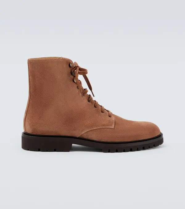 Brunello Cucinelli Suede Ankle Boots