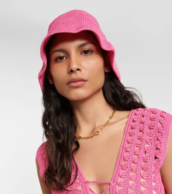 Anna Kosturova Crochet Cotton Bucket Hat