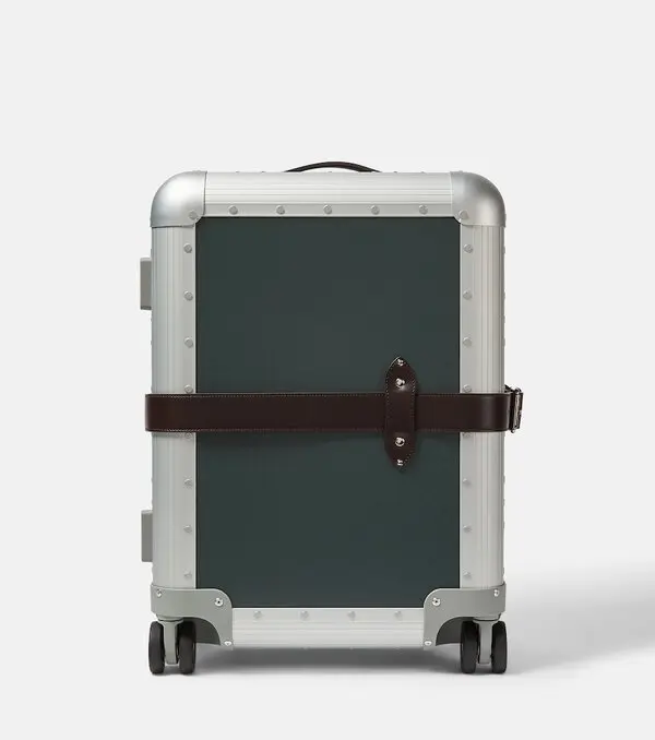 FPM MILANO Globe-trotter Bank Light Spinner 55 Carry-on Suitcase - Green