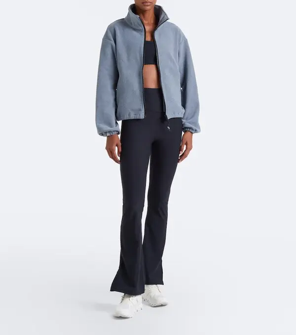 The Upside Sol Fleece Zip-up Jacket - Blue