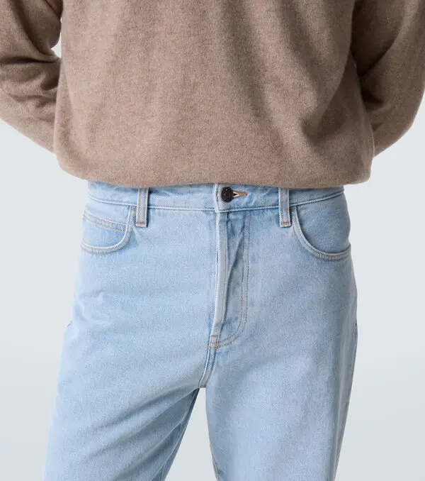 THE ROW Morton Straight Jeans