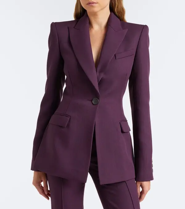 Alex Perry Virgin Wool Blazer