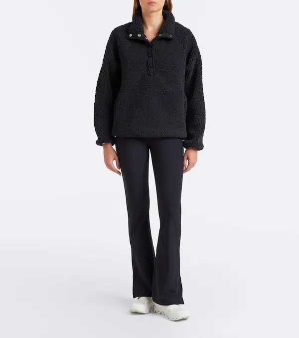 The Upside Harlow Teddy Sweatshirt - Black