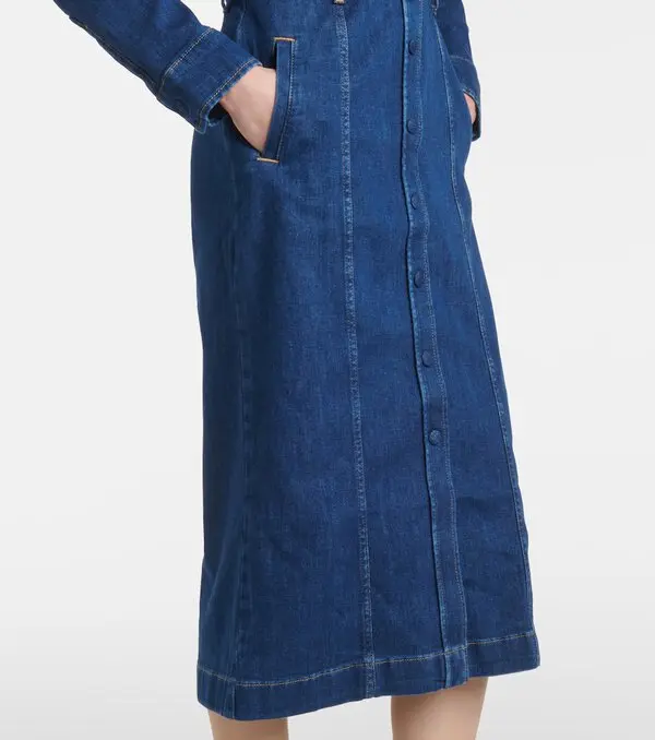 7 For All Mankind Denim Shirt Dress