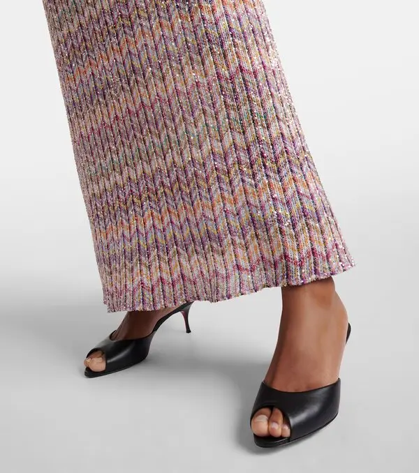 CHRISTIAN LOUBOUTIN Me Dolly Leather Mules