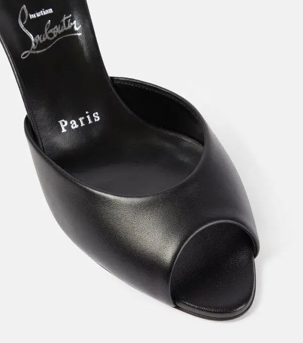 CHRISTIAN LOUBOUTIN Me Dolly Leather Mules