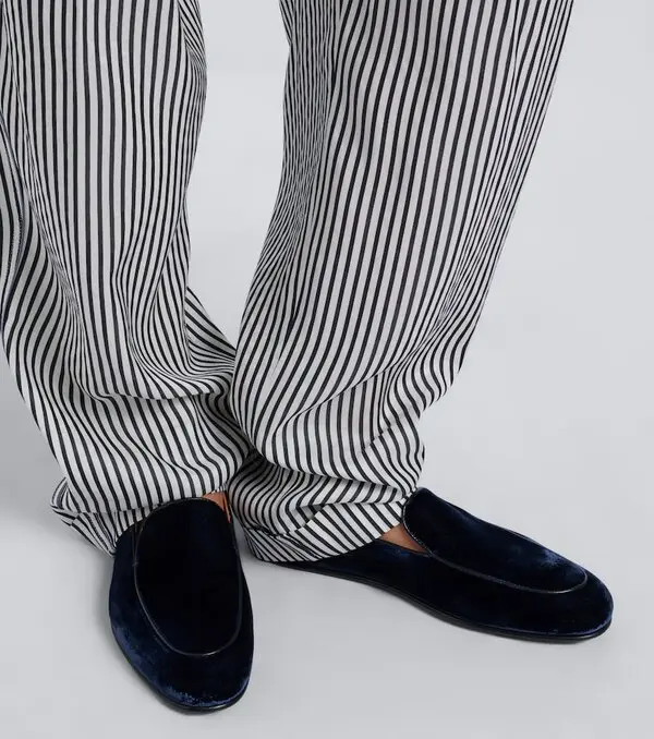 TOM FORD Velvet Loafers