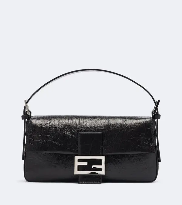 Fendi Baguette® Small Shoulder Bag - Black