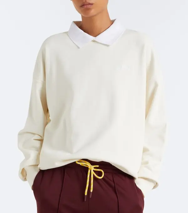 The Upside Pascal Cotton Jersey Sweatshirt