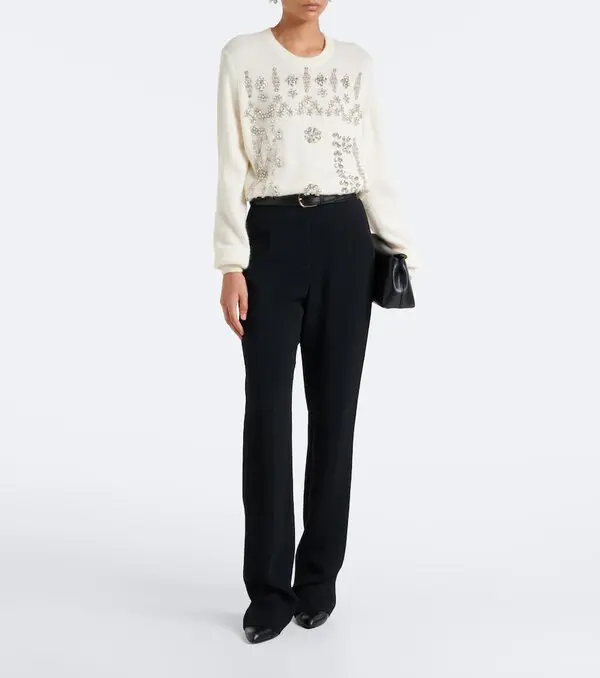 Costarellos Madley Crystal-embellished Sweater