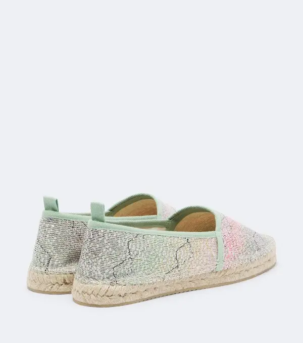 Missoni Zigzag Sequined Espadrille Flats