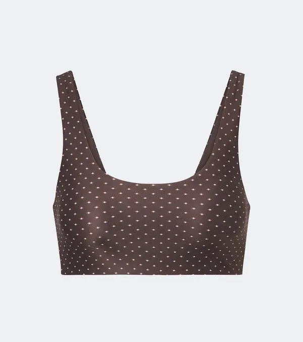 The Upside Poet Harlow Printed Sports Bra