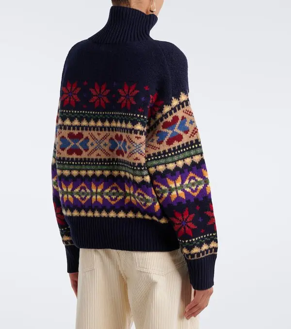 Polo Ralph Lauren Wool-blend Fair Isle Turtleneck Sweater