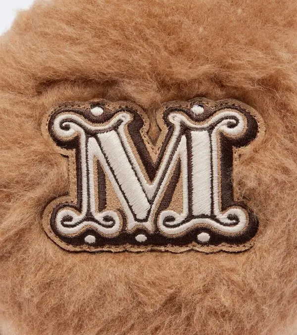 Max Mara Camel Hair And Silk Earmuffs