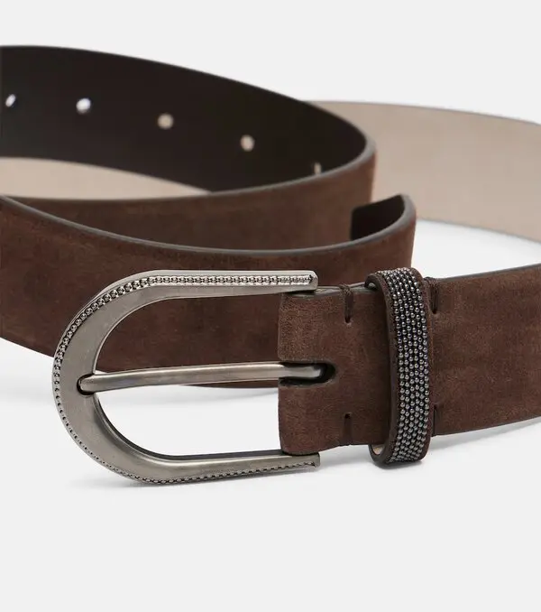 Brunello Cucinelli Suede Belt