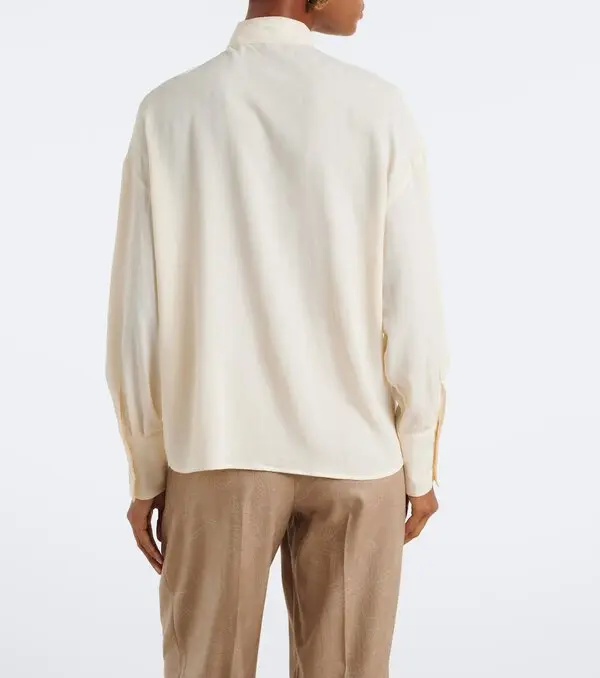 Etro Jacquard Georgette Blouse