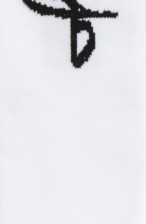 Off-White Tall Logo Socks