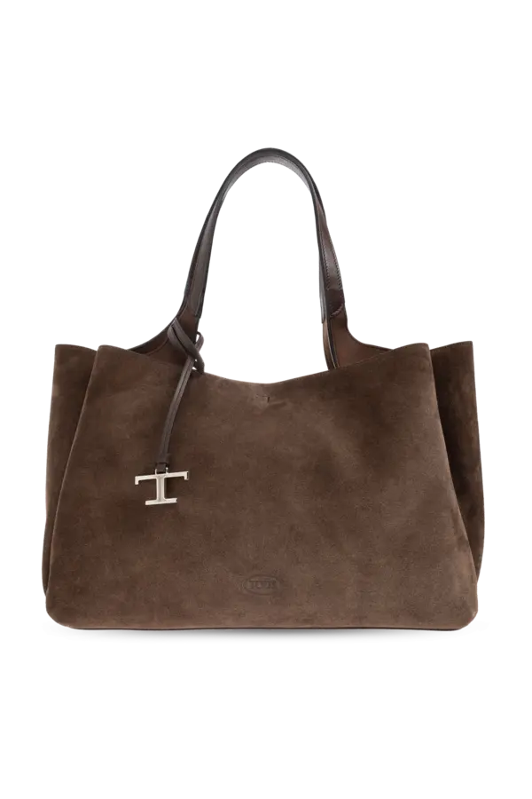 TOD’S Suede Shopper Bag