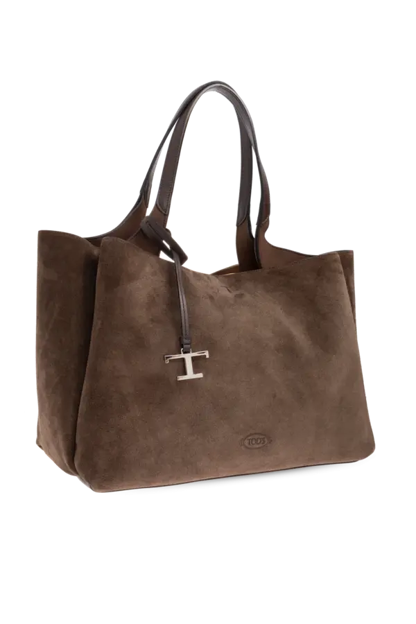 TOD’S Suede Shopper Bag