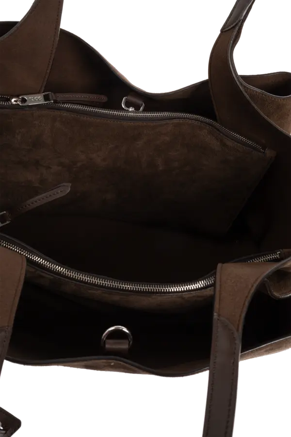 TOD’S Suede Shopper Bag