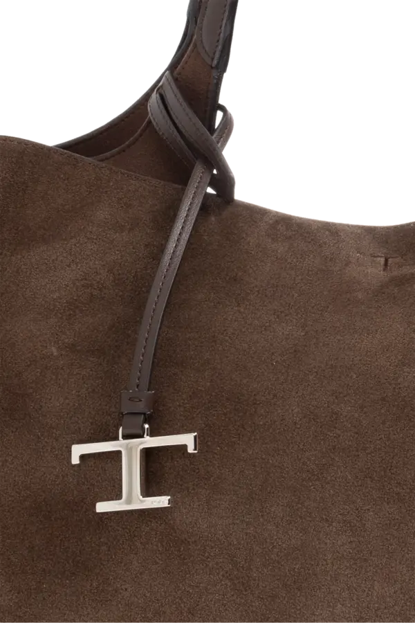 TOD’S Suede Shopper Bag