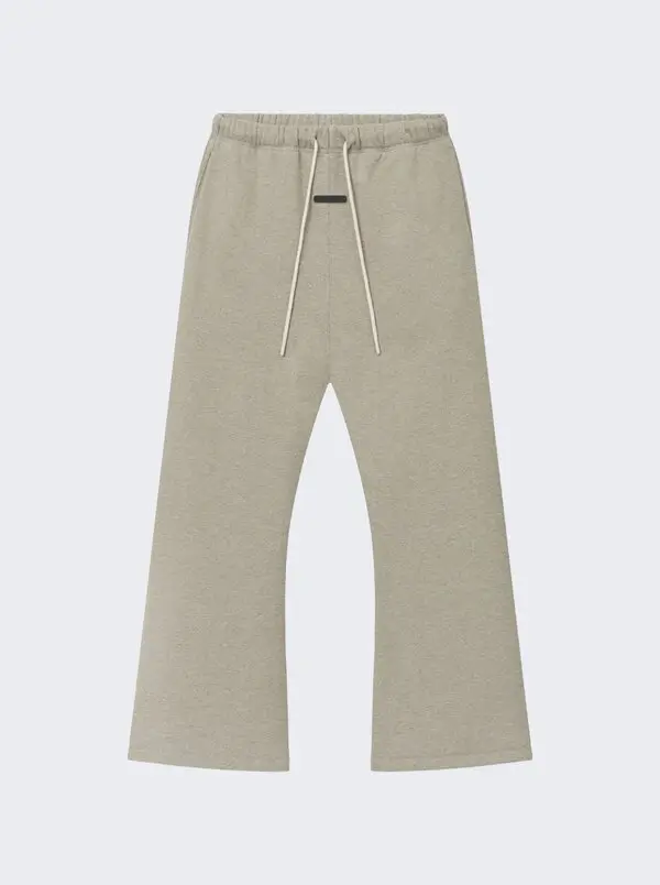 Fear Of God Flare Sweatpant Washed Vanilla Heather - Grey
