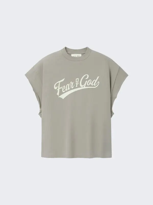 Fear Of God Cut Off 90's Shirt Chalk - Grey