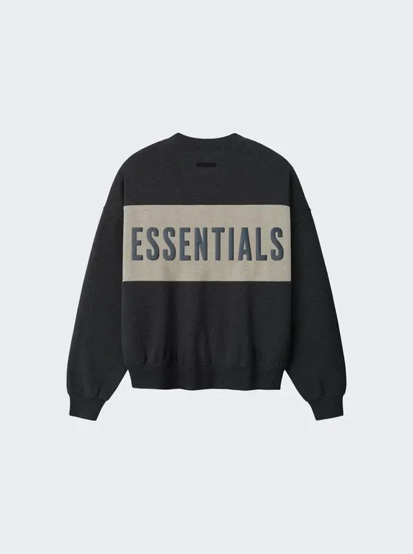Fear Of God Cropped Relaxed Panelled Sweatshirt - Grey
