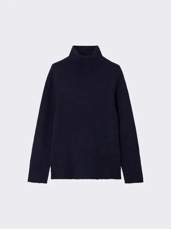 THE ROW Mariam Top Dark Navy - Blue