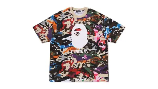 A BATHING APE Hybrid Camo Bathing Ape Relaxed Fit T-shirt - Caise