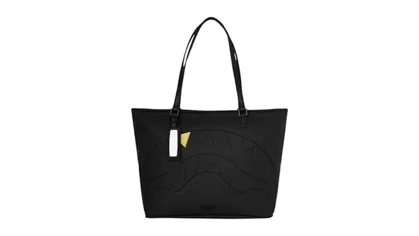 SPRAYGROUND The Golden Fang Shark Tote