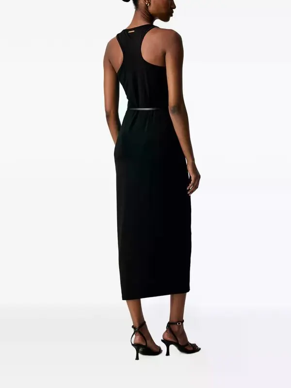 Michael Kors Belted Racerback Dress