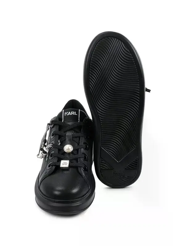 Karl Lagerfeld Faux-pearl Embellished Sneakers