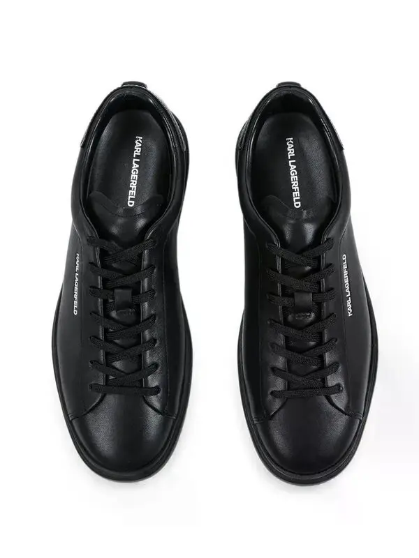 Karl Lagerfeld Logo-print Leather Sneakers