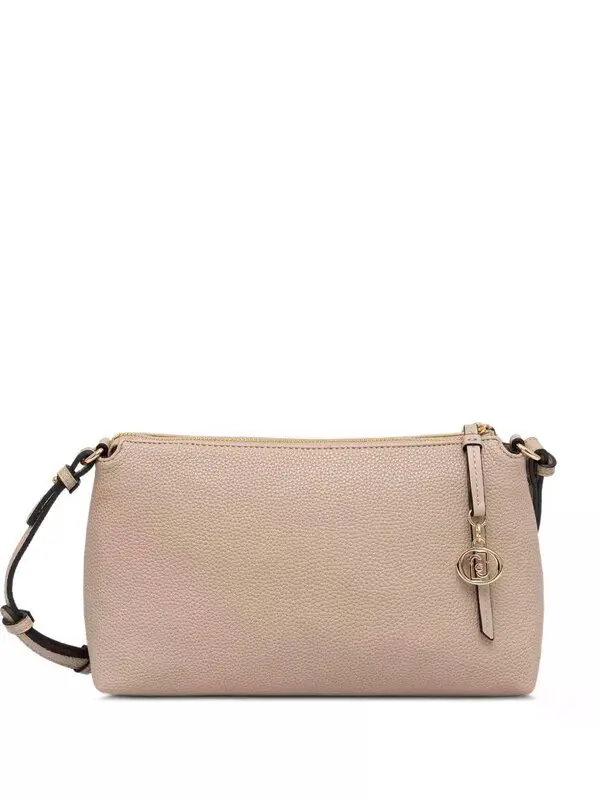 Liu Jo Logo-charm Pebbled-effect Shoulder Bag