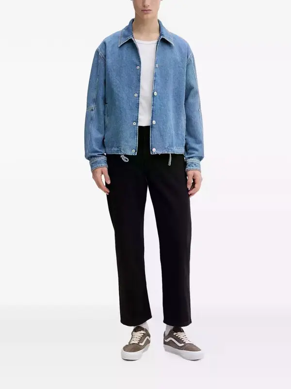 VANS Logo-patch Straight-leg Jeans