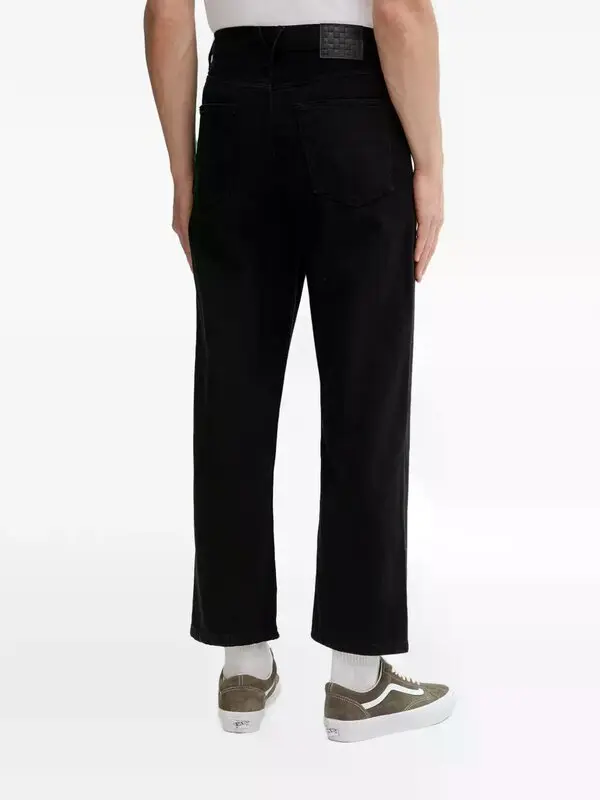 VANS Logo-patch Straight-leg Jeans