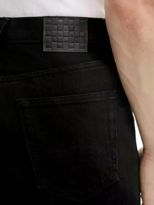 VANS Logo-patch Straight-leg Jeans