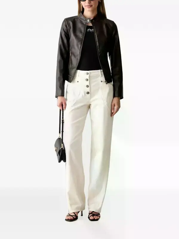Liu Jo Button-fastening Straight-leg Jeans