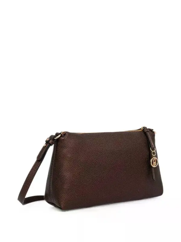 Liu Jo Pebbled Logo-charm Shoulder Bag