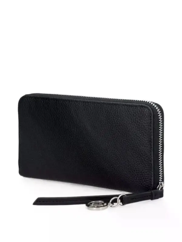 Liu Jo Logo-plaque Pebbled-effect Wallet