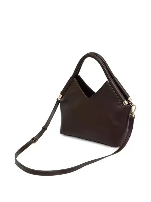 TWINSET Wrapped-detail Logo-plaque Tote Bag